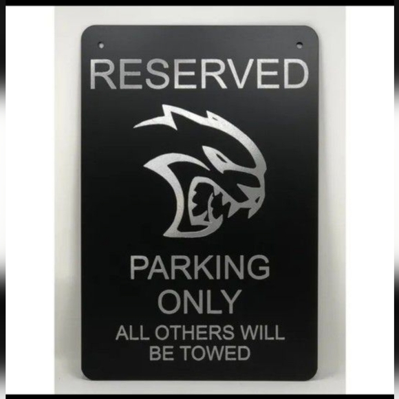 Wall Decor | 8x12 Dodge Charger Challenger Hellcat Metal Sign Shipping ...